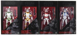 star wars the black series clone troopers of order 66 6-inch action figures