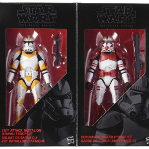 Star Wars The Black Series Clone Troopers of Order 66 6-Inch Action Figures