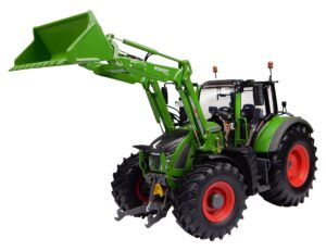 fendt 722 vario tractor with front loader