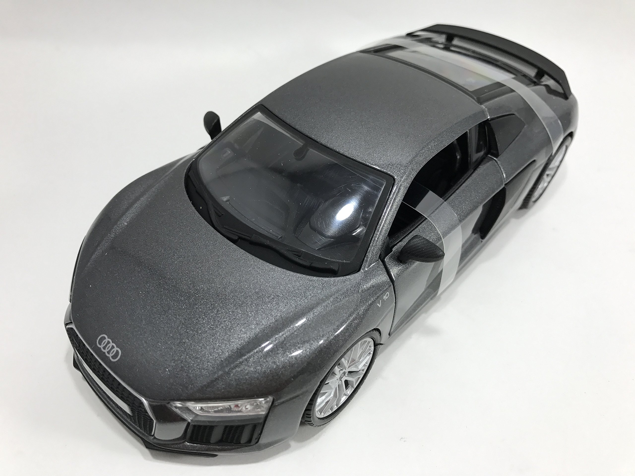 Maisto - 31513 - Audi R8 V10 Plus - Scale 1:24 - Metallic Grey