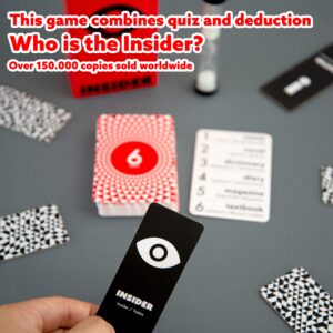 Oink Games Insider - Japanese Social Deduction & Guessing Game | Ideal Stocking Stuffer & White Elephant Gift | Ages 9+ | Fast-Paced Party Game with Hidden Roles