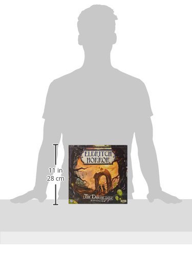 Eldritch Horror The Dreamlands Board Game EXPANSION | Mystery Game | Cooperative Board Game for Adults and Family | Ages 14+ | 1-8 Players | Avg. Playtime 3 Hours | Made by Fantasy Flight Games