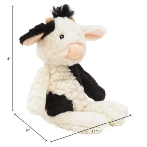 Mary Meyer Putty Nursery Bunny Soft Toy, Cow, 1 Count (Pack of 1)