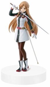 banpresto sword art online the movie ordinal scale sq figure asuna action figure