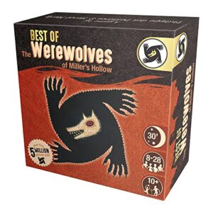 zygomatic best of the werewolves of miller's hollow party game box set - ultimate character collection! bluffing & deduction game for kids and adults, ages 10+, 8-28 players, 30 min playtime, made