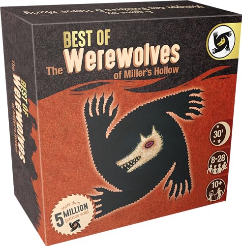 Zygomatic Best of The Werewolves of Miller's Hollow Party Game Box Set - Ultimate Character Collection! Bluffing & Deduction Game for Kids and Adults, Ages 10+, 8-28 Players, 30 Min Playtime, Made