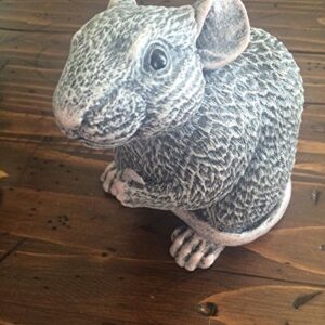 Rat Memorial Statue Grave Lawn Garden Monument Painted Mouse Art Decor Outdoor