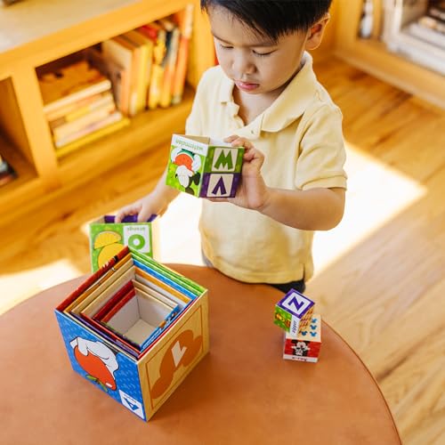 Melissa & Doug Disney Mickey Mouse ABC-123 Nesting & Stacking Blocks