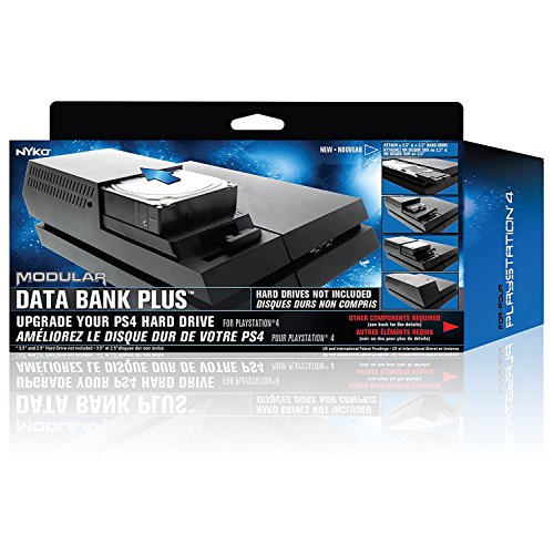 Nyko Data Bank Plus - Data Bank 3.5" Hard Drive Enclosure Upgrade Dock for PlayStation 4