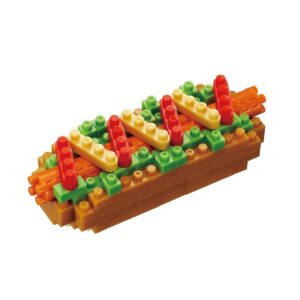 nanoblock hot dog building kit