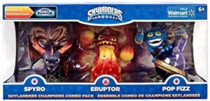 skylanders imaginators, exclusive champions combo pack (spyro, eruptor and pop fizz)