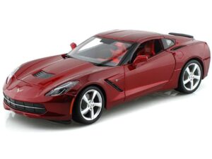 2014 c7 chevy corvette stingray 1/18 red by maisto