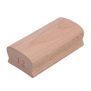 yibuy bass guitar fretboard sanding wood block 12# guitar radius sanding block tool for diy