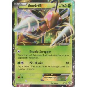 pokemon - beedrill ex (xy157) - xy black star promos - holo