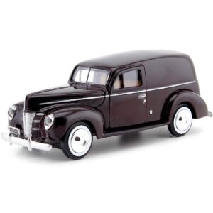 1940 sedan delivery brown 1/24 diecast model car by motormax