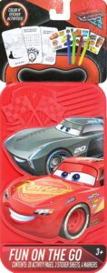 disney disney/pixar cars 3 fun on the go playset