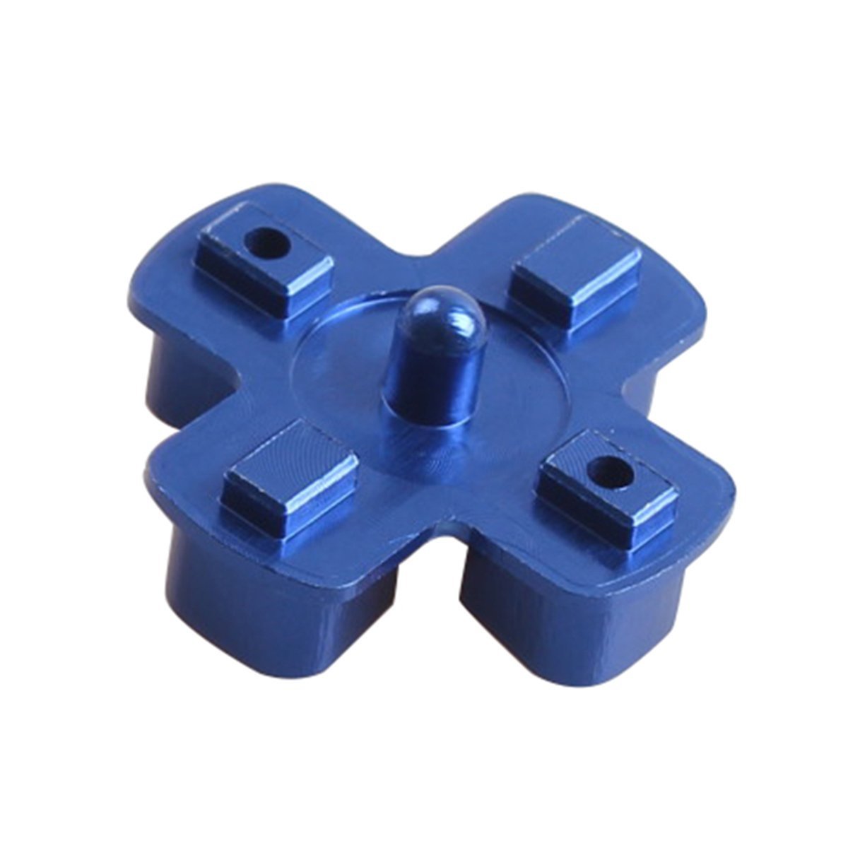 Gametown New Replacement D-PAD Dpad Aluminium Key Button for PS4 Controller Metal Blue