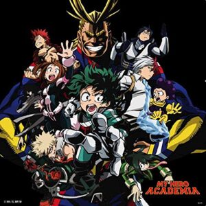 Skinit Decal Gaming Skin Compatible with PS4 Slim Bundle - Officially Licensed Funimation My Hero Academia Main Poster Design