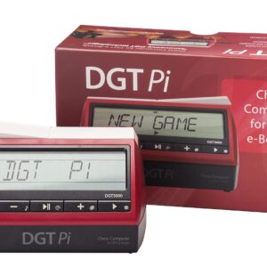 ChessCentral DGT PI Chess Clock and Game Timer with Chess Engines Built in Bundled Art of War on CD