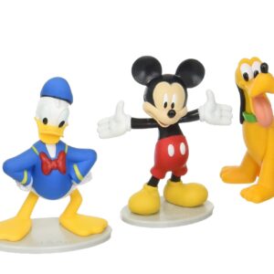 Just Play Disney Mickey Mouse Collectible Figure Set (Mickey, Minnie, Daisy, Donald, and Pluto)