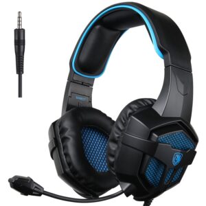 sades sa-807 gaming headset multi function pro game headphones with microphone for ps4/ xbox one pc iphone/smart phone/laptop /ipad/mobile phones