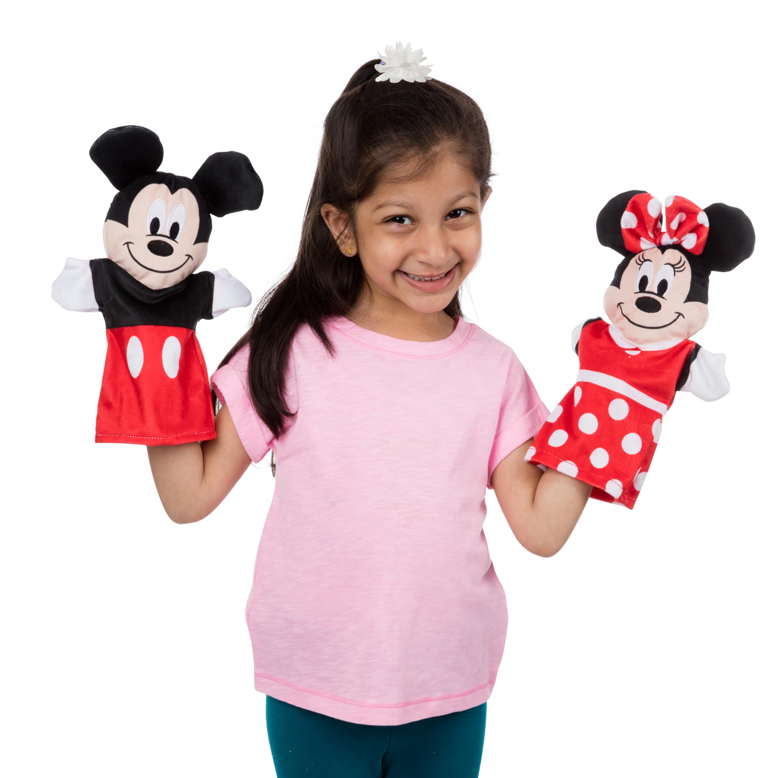 Melissa & Doug Disney Mickey Mouse & Friends Soft & Cuddly Hand Puppets