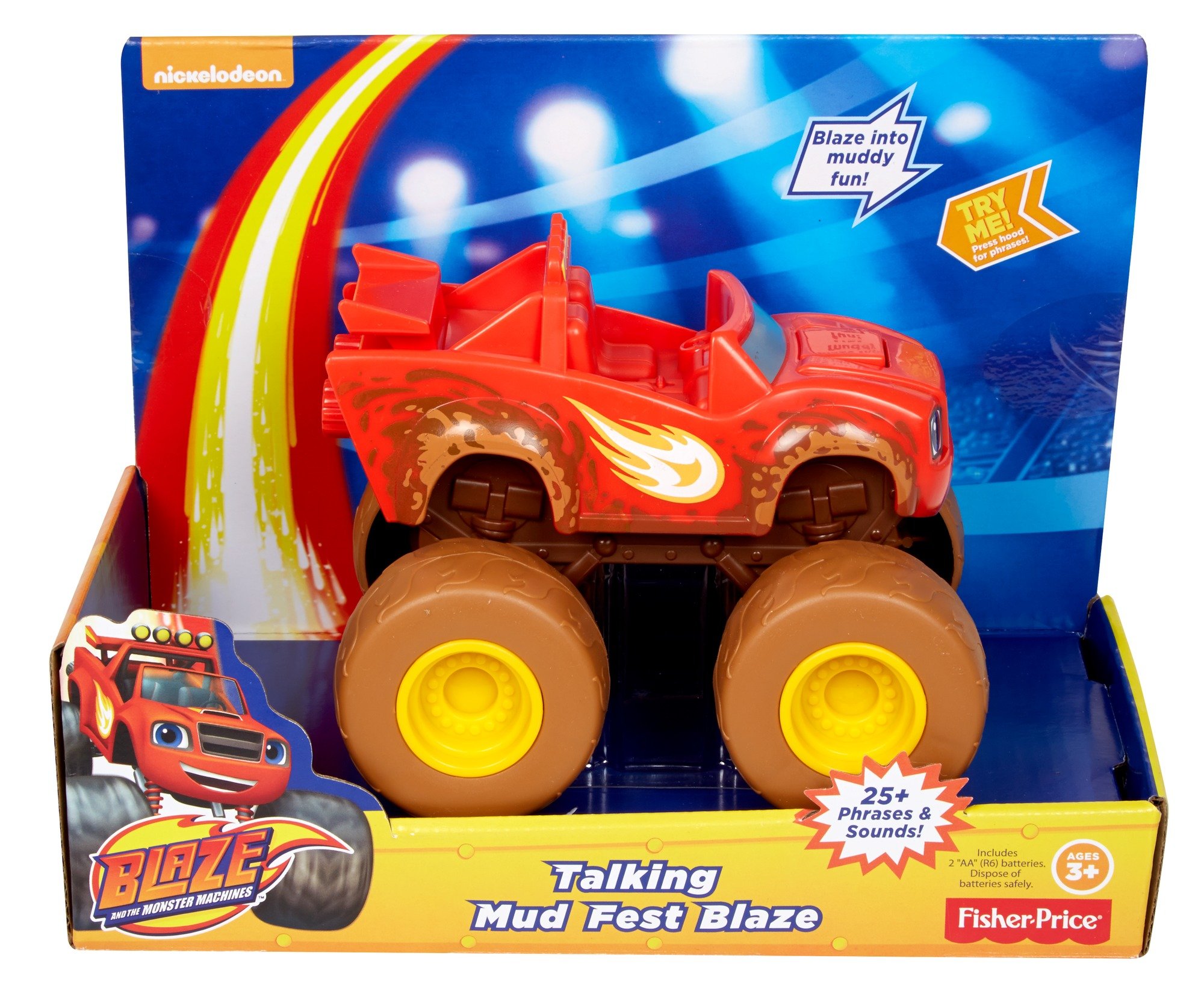 Fisher-Price Nickelodeon Blaze & The Monster Machines, Talking Mud Fest