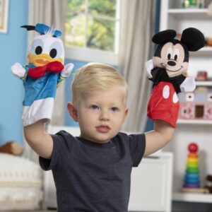 Melissa & Doug Disney Mickey Mouse & Friends Soft & Cuddly Hand Puppets