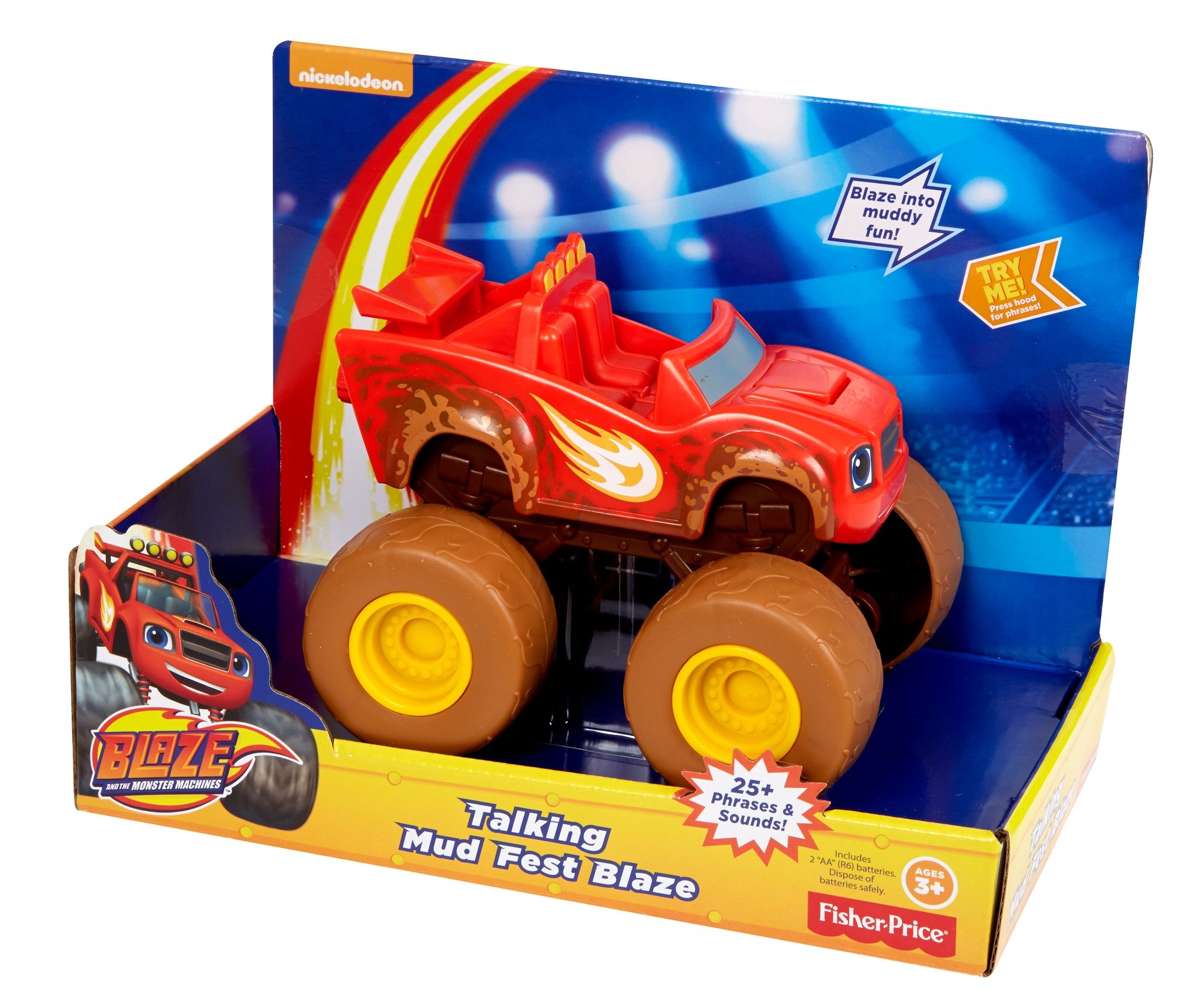 Fisher-Price Nickelodeon Blaze & The Monster Machines, Talking Mud Fest