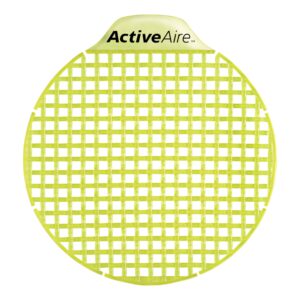 activeaire low-splash deodorizer urinal screen by gp pro (georgia-pacific); citrus; 48265; 12 screens per case