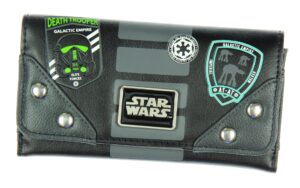 star wars rogue one empire women's flap wallet