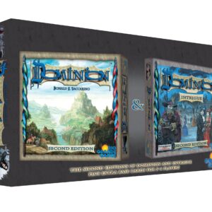 Rio Grande Games: Dominion Big Box 2nd Edition: Strategy Board Game, Comes with Extra Base Cards for 5-6 Players, Compatible with All Dominion Expansions