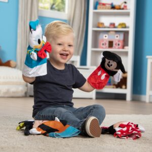 Melissa & Doug Disney Mickey Mouse & Friends Soft & Cuddly Hand Puppets