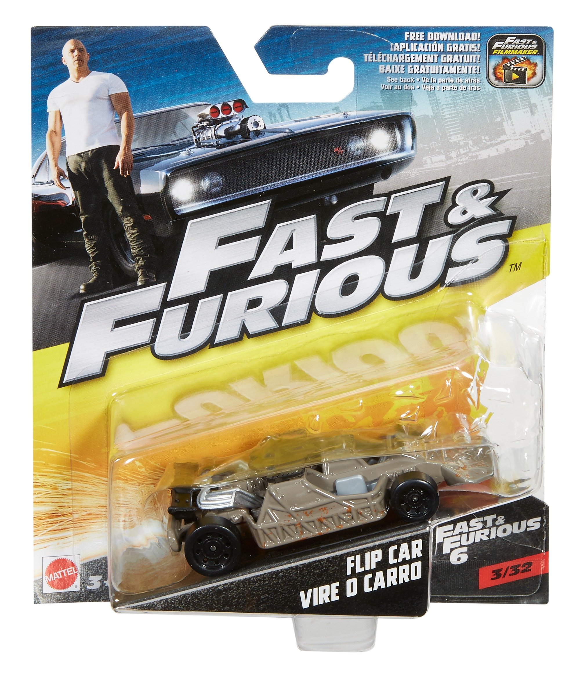 Mattel Fast & FuriousFlip Car