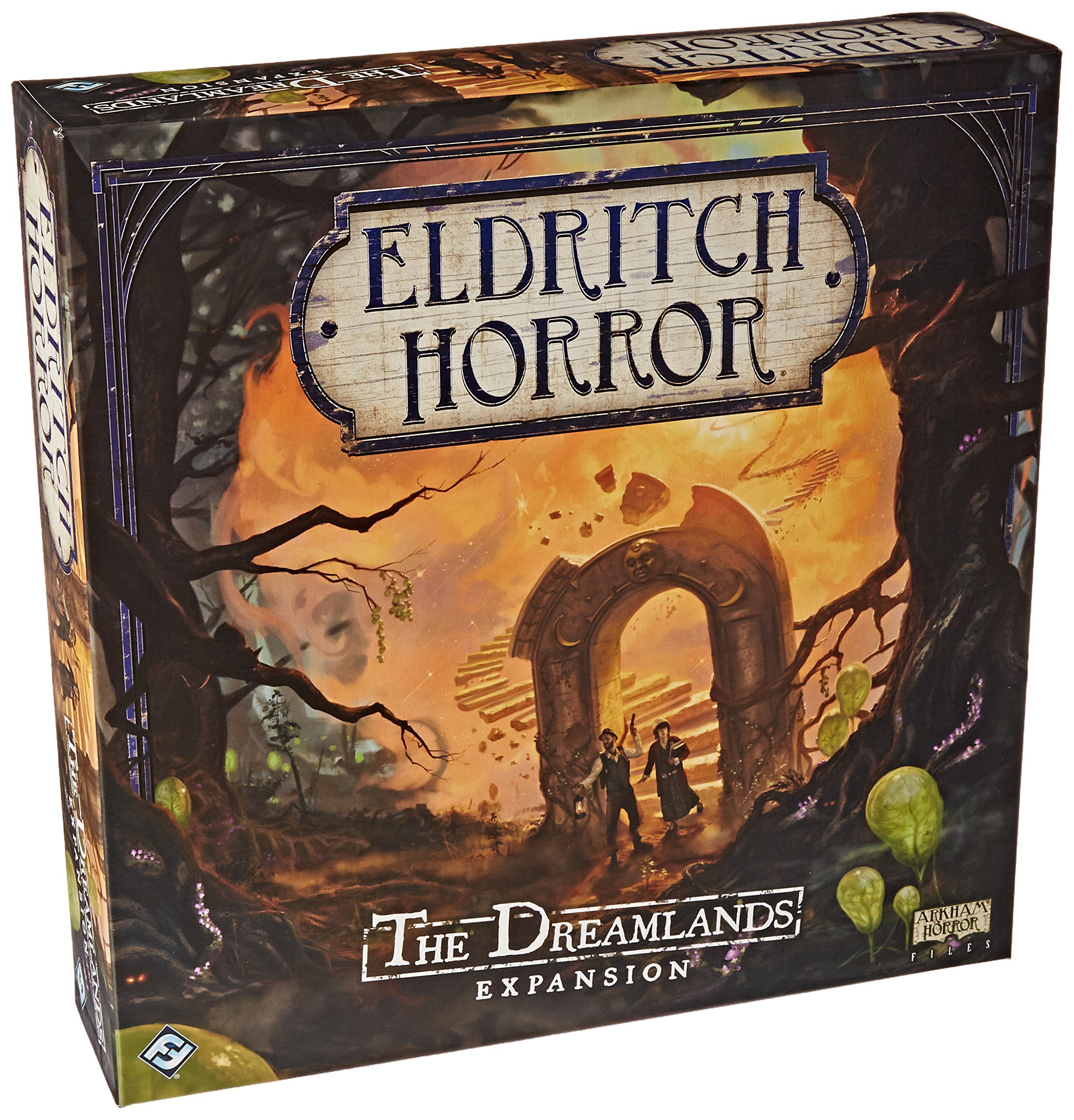 Eldritch Horror The Dreamlands Board Game EXPANSION | Mystery Game | Cooperative Board Game for Adults and Family | Ages 14+ | 1-8 Players | Avg. Playtime 3 Hours | Made by Fantasy Flight Games