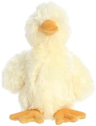 Aurora® Adorable Mini Flopsie™ Duckling Stuffed Animal - Playful Ease - Timeless Companions - Yellow 8 Inches