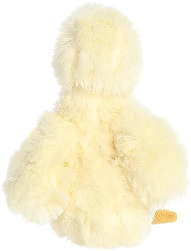 Aurora® Adorable Mini Flopsie™ Duckling Stuffed Animal - Playful Ease - Timeless Companions - Yellow 8 Inches