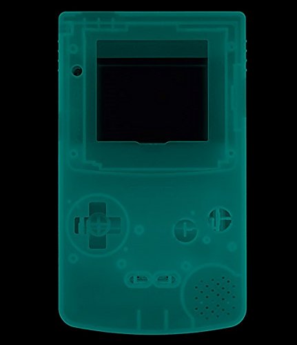 Game Boy Color [GBC] Replacement Case/Shell/Housing [Glow in the Dark Green] [Mortoff Games]