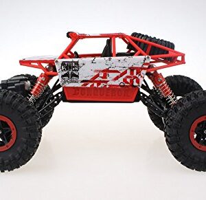 Click N' Play Remote Control Car 4WD Off Road Rock Crawler Vehicle 2.4 GHz, Red