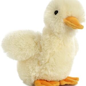 Aurora® Adorable Mini Flopsie™ Duckling Stuffed Animal - Playful Ease - Timeless Companions - Yellow 8 Inches