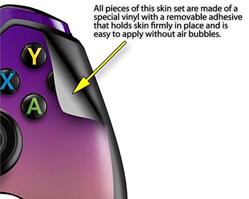 WraptorSkinz Decal Style Vinyl Skin Wrap compatible with XBOX One Original Wireless Controller Smooth Fades Pink Purple - (CONTROLLER NOT INCLUDED)