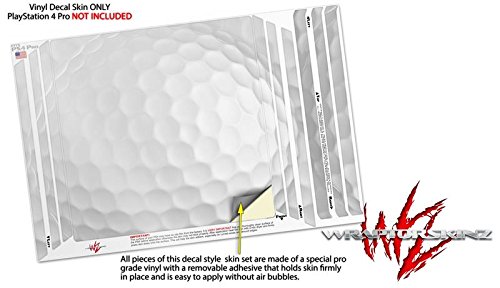 WraptorSkinz PS4 Pro Skin Golf Ball - Decal Style Skin Wrap fits Sony PlayStation 4 Pro Console