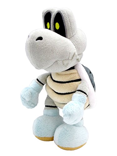 Sanei Super Mario All Star Collection AC38 Dry Bones Stuffed Plush, 8"