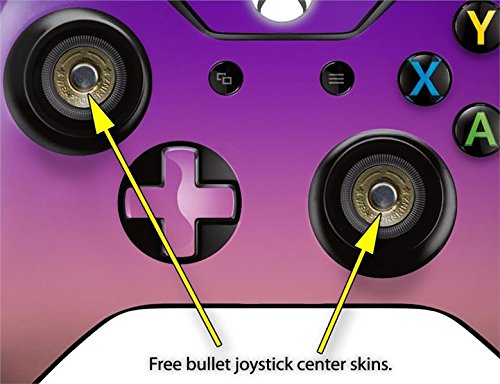 WraptorSkinz Decal Style Vinyl Skin Wrap compatible with XBOX One Original Wireless Controller Smooth Fades Pink Purple - (CONTROLLER NOT INCLUDED)