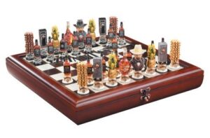 jack daniel's chess set by m. cornell