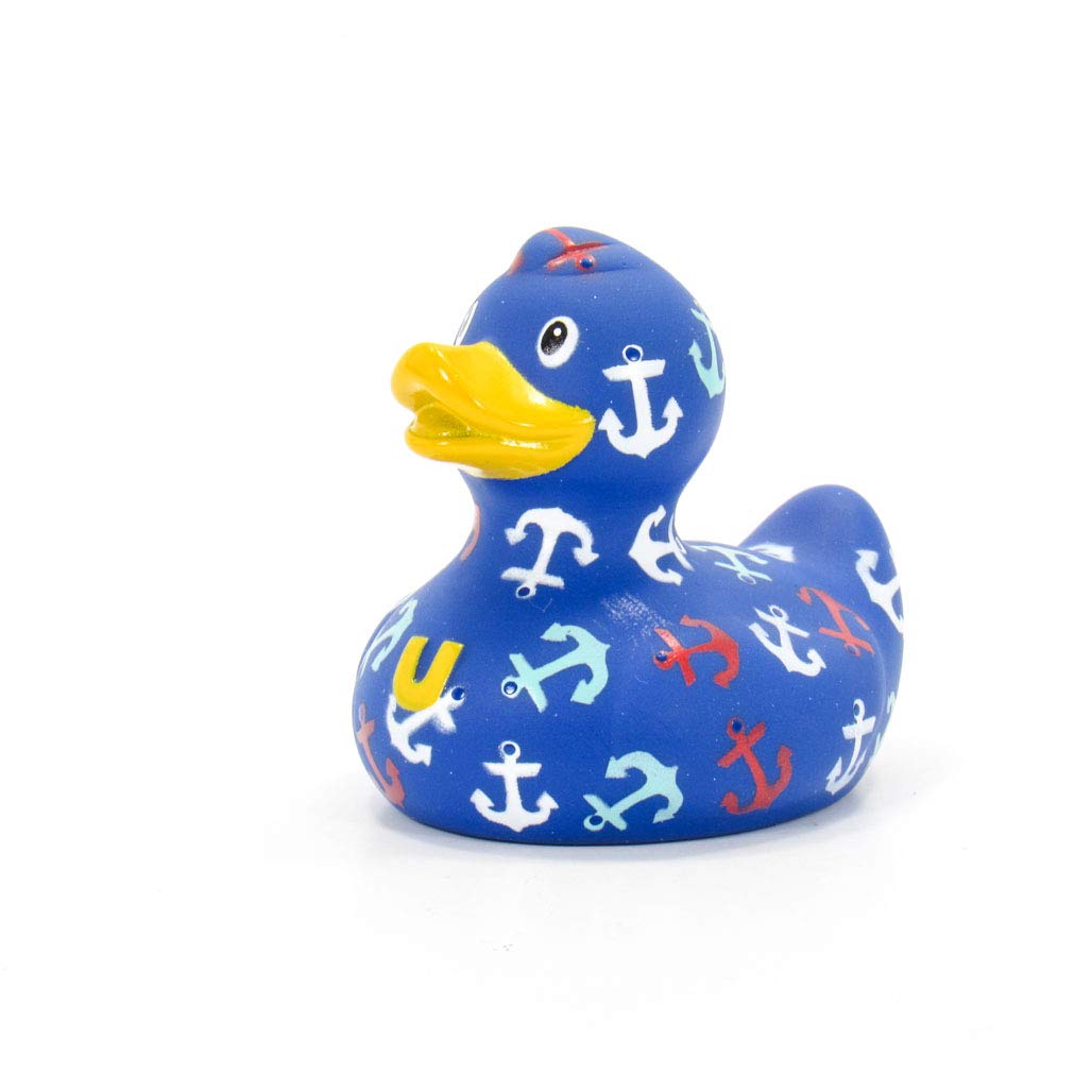 Ahoy (mini) Rubber Duck by Bud Ducks | Elegant Gift Packaging - "Ahoy there!" | Child Safe | Collectable