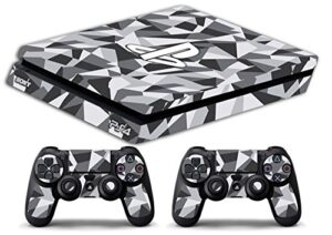 skin ps4 slim - camouflage geometric - limited edition decal cover adesiva playstation 4 slim sony bundle