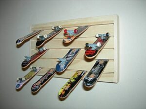 finger board mini skateboard display rack storage