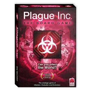 plague inc. board game (base game) | strategy board game for adults and teens | fun game for game night | ages 14 and up | 1-4 players | average playtime 60-90 minutes | made by ndemic