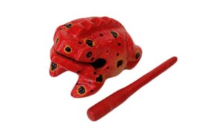 gabur wooden frog (red5)